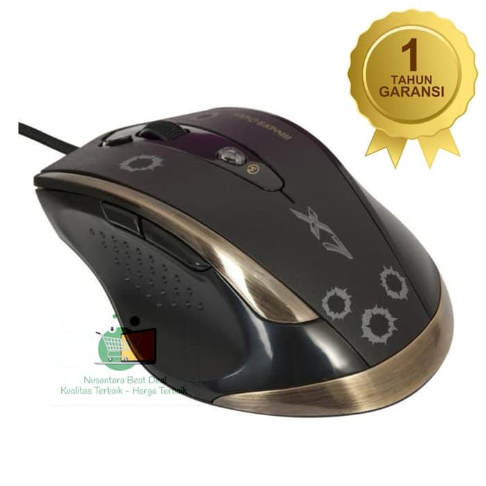 Jual JUAL A4Tech Gaming Mouse X7 F3 V-Track Macro Onboard-Memory ...