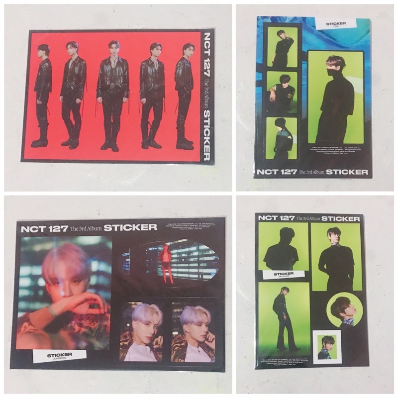 Jual STICKER NCT 127 STICKY SEOUL CITY JOHNNY DOYOUNG JUNGWOO TAEIL ...