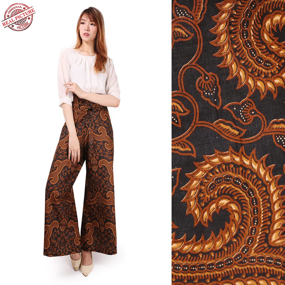 Jual Celana Panjang Arsita Kulot Batik Wanita | Shopee Indonesia