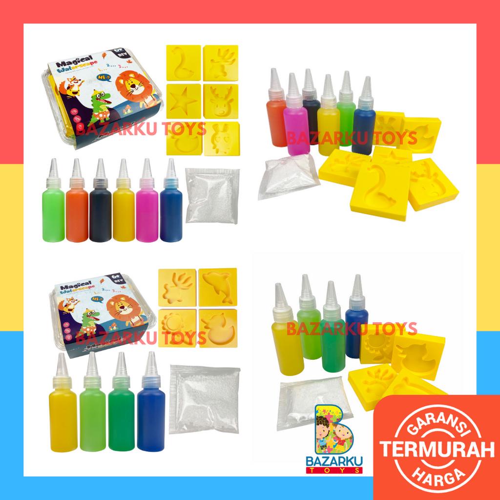 Jual Magical Waterscape Maian Diy Anak Jelly Mainan Edukasi Anak Mainan ...