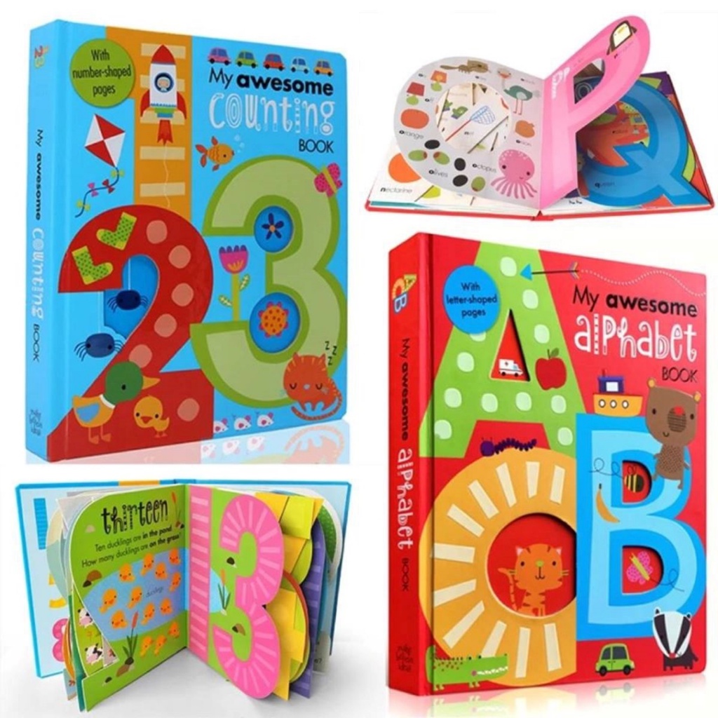 Jual Buku Anak My Awesome Books with Fun & Shaped Pages / Berhitung ...