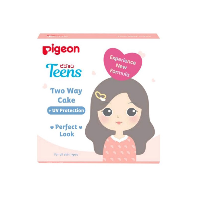 Jual PIGEON TWO WAY CAKE | Pigeon Bedak Padat Full dan Refill | Shopee ...
