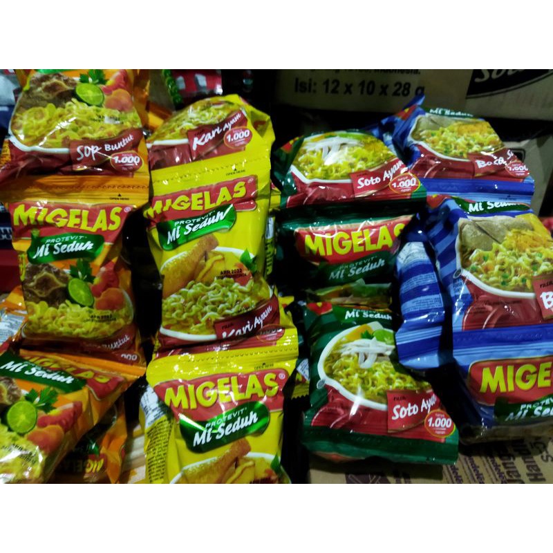 Jual Migelas Semua Rasa per Renceng isi 10 | Shopee Indonesia