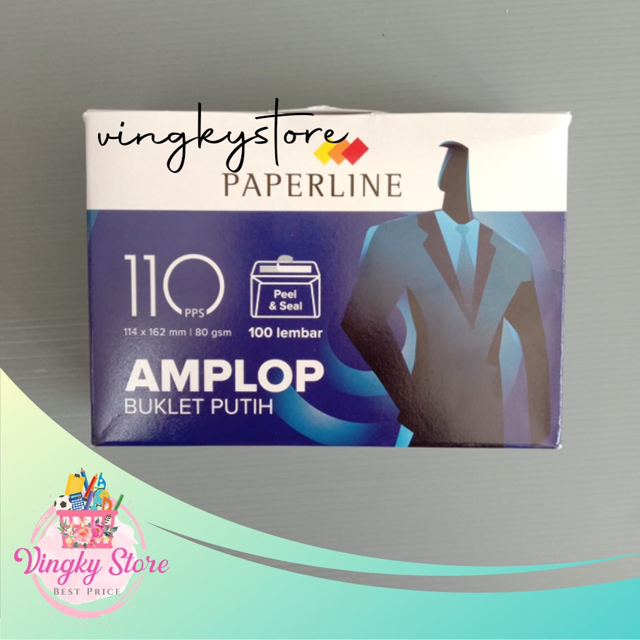 Jual Amplop Paperline 110 PPS ( 114 x 162mm) 100 lembar | Shopee Indonesia