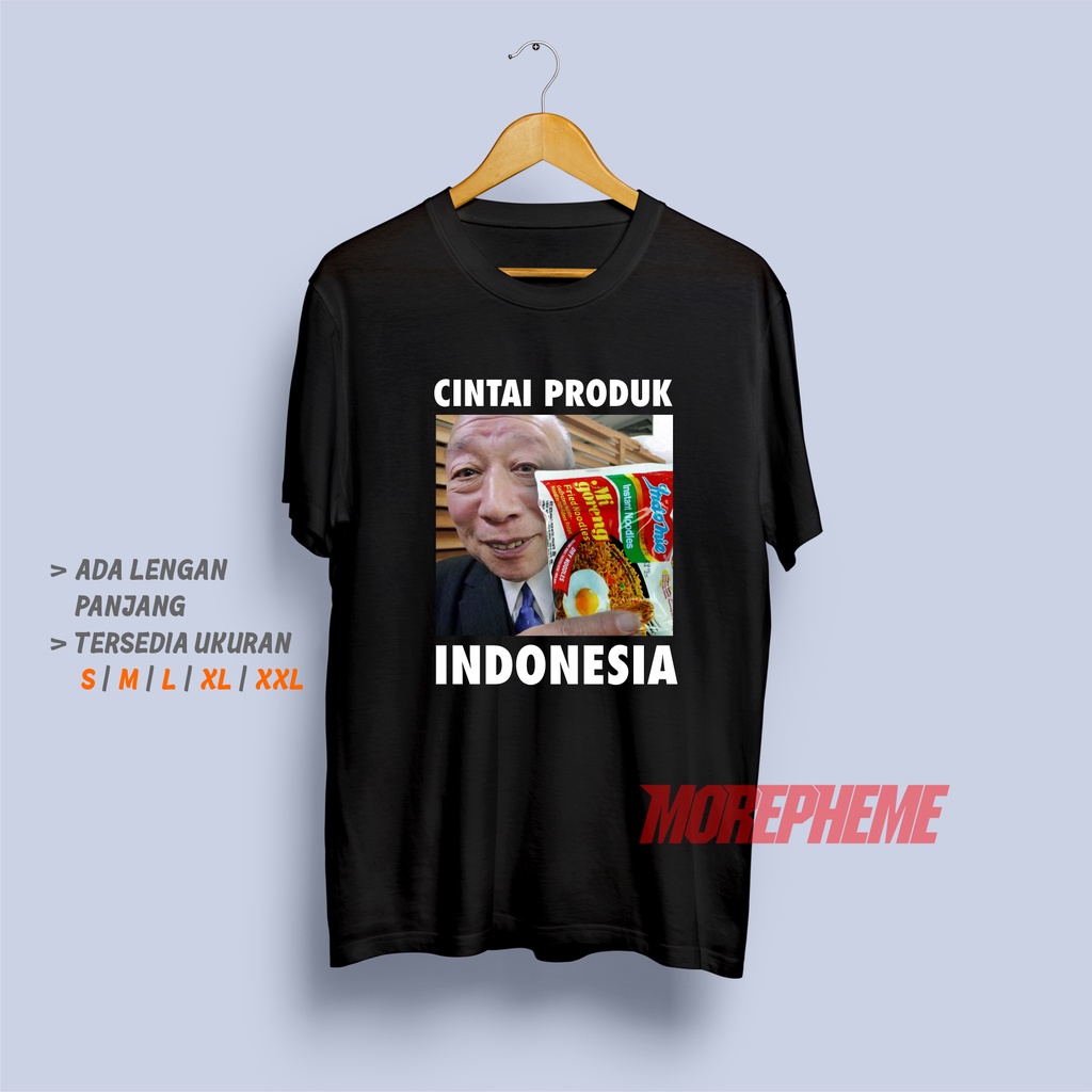Jual Kaos Indomie Kakek Sugiono Cintai Produk Indonesia Dalam Negeri ...