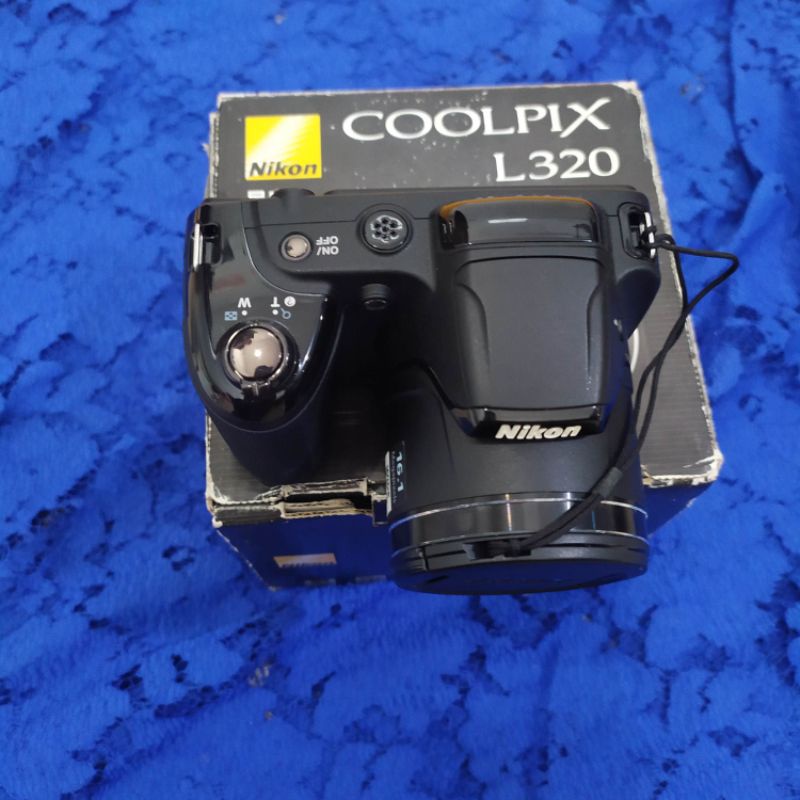 Jual NIKON COOLPIX L320 - Kamera Prosumer Fullset | Shopee Indonesia