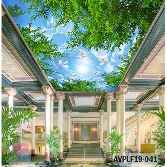 Jual PROMO! Wallpaper Awan 3d, Wallpaper langit, Wallpaper Untuk Plafon ...