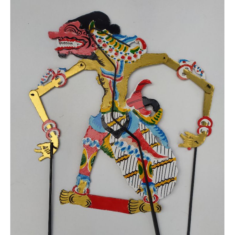 Jual wayang kulit kertas Buto Cakil 55cmmainan anak | Shopee Indonesia