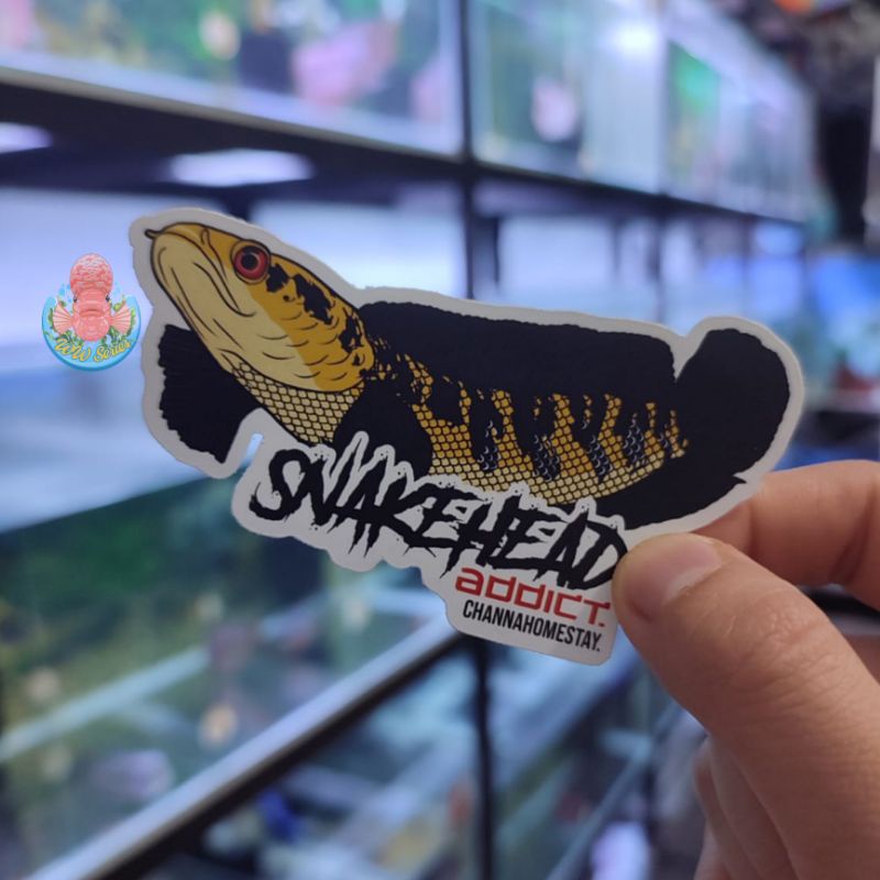 Jual STIKERPACK SNAKEHEAD ADDICT by ChannaHomeStay - Orna Auranti ...