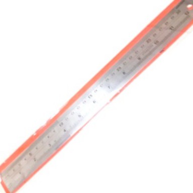 Jual Penggaris Stainless 30 Cm Garisan Besi | Shopee Indonesia