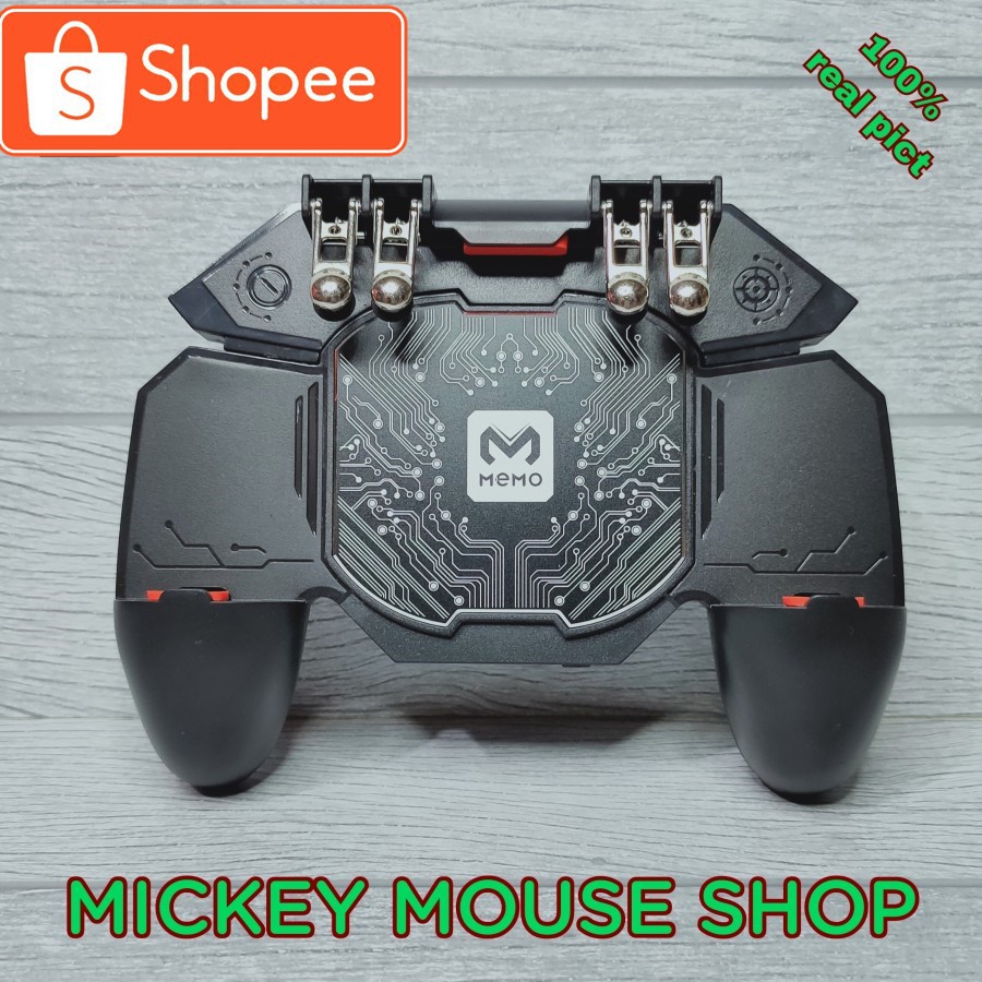 Jual GAMEPAD CONTROLLER HANDPHONE MEMO DL88 6 FINGER TRIGGER + FAN ...