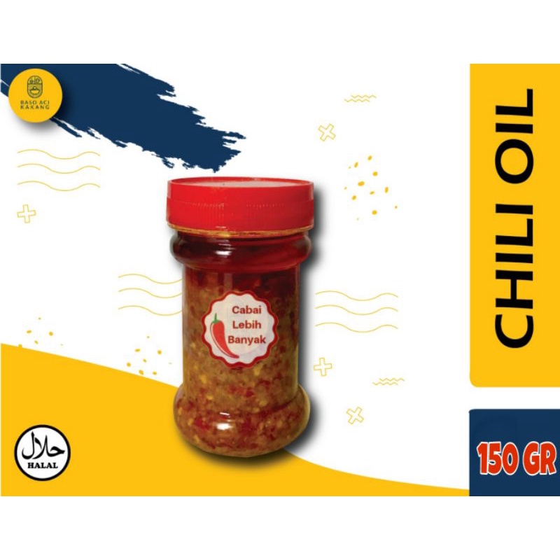 Jual CHILI OIL HALAL | CHILI OIL DIMSUM 150 ML | Shopee Indonesia
