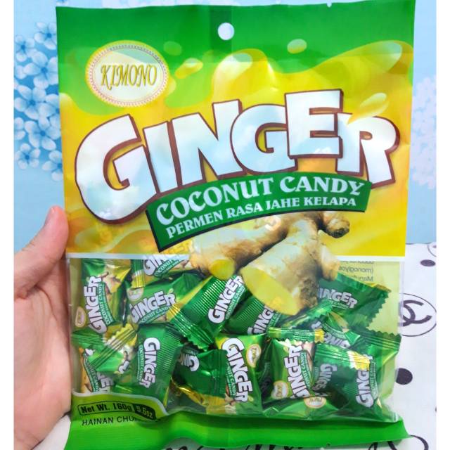 Jual Permen Rasa Jahe Kelapa / Kimono Ginger Coconut Candy | Shopee ...