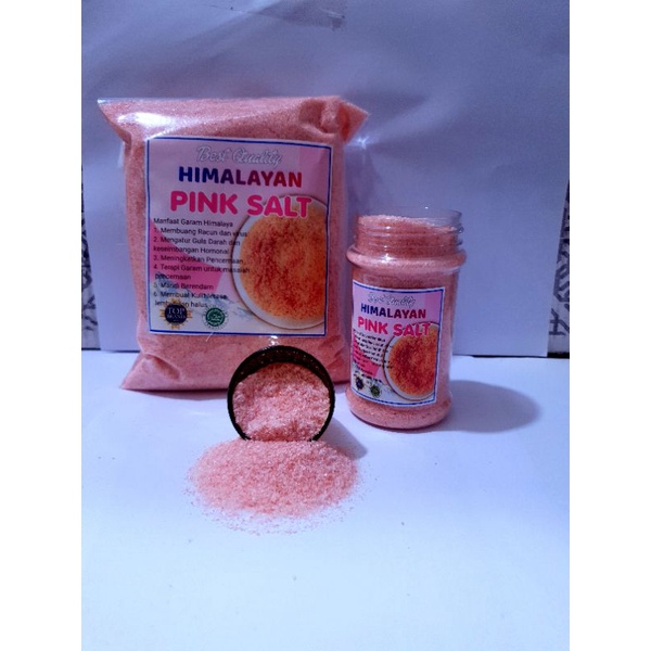 Jual GARAM Himalaya 100 gr/ Himalayan Pink Salt Natural Super Premium ...