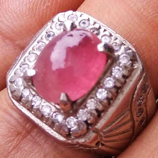 Jual Batu Permata Ruby Rubi Asli Alam Super Mulus | Shopee Indonesia