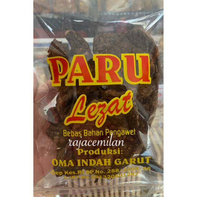 Jual Keripik Paru Tanpa Tepung khas Oncom Jaya Bandung/oleh oleh snack ...