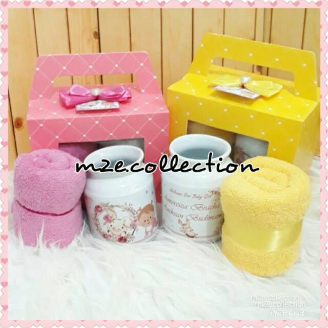 Jual {m2e} Hampers One Month. Hampers Mug Meme dan Handuk. | Shopee ...