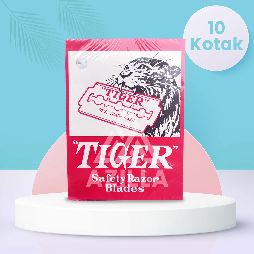 Jual Silet Tiger Asli Original 1 Kotak Isi 10 Kotak Kecil | Shopee ...