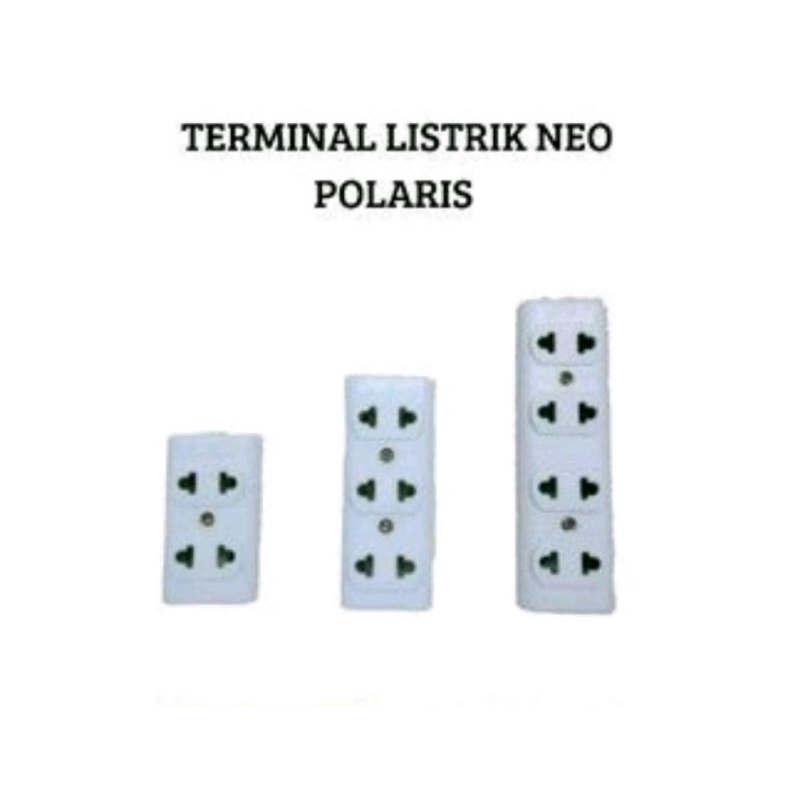 Jual Terminal Listrik Neo Polaris 2 / 3 / 4 Lubang / Terminal listrik ...