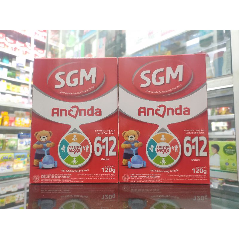 Jual SGM ANANDA 2 120 GR 6 SD 12 BULAN | Shopee Indonesia