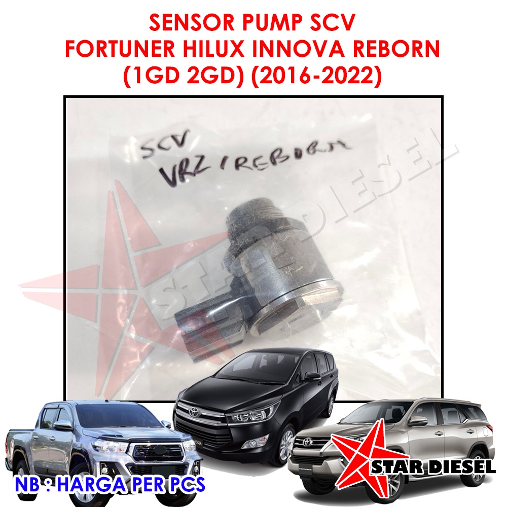 Jual SENSOR SCV FORTUNER VRZ 1GD 2GD SCV VALVE TOYOTA HILUX REVO ROCCO ...