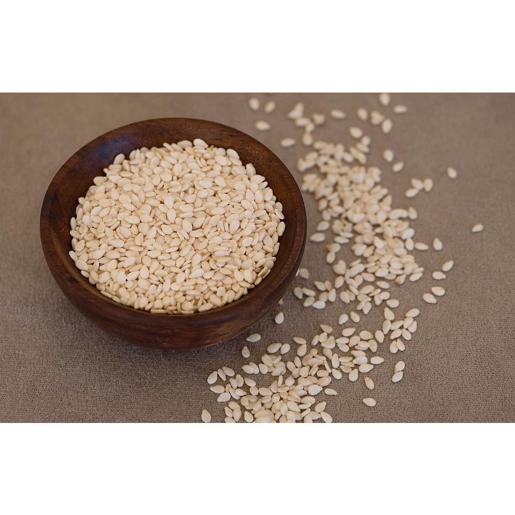 Jual WIJEN PUTIH SANGRAI 250 GR - ROASTED WHITE SESAME PREMIUM GRAM ...