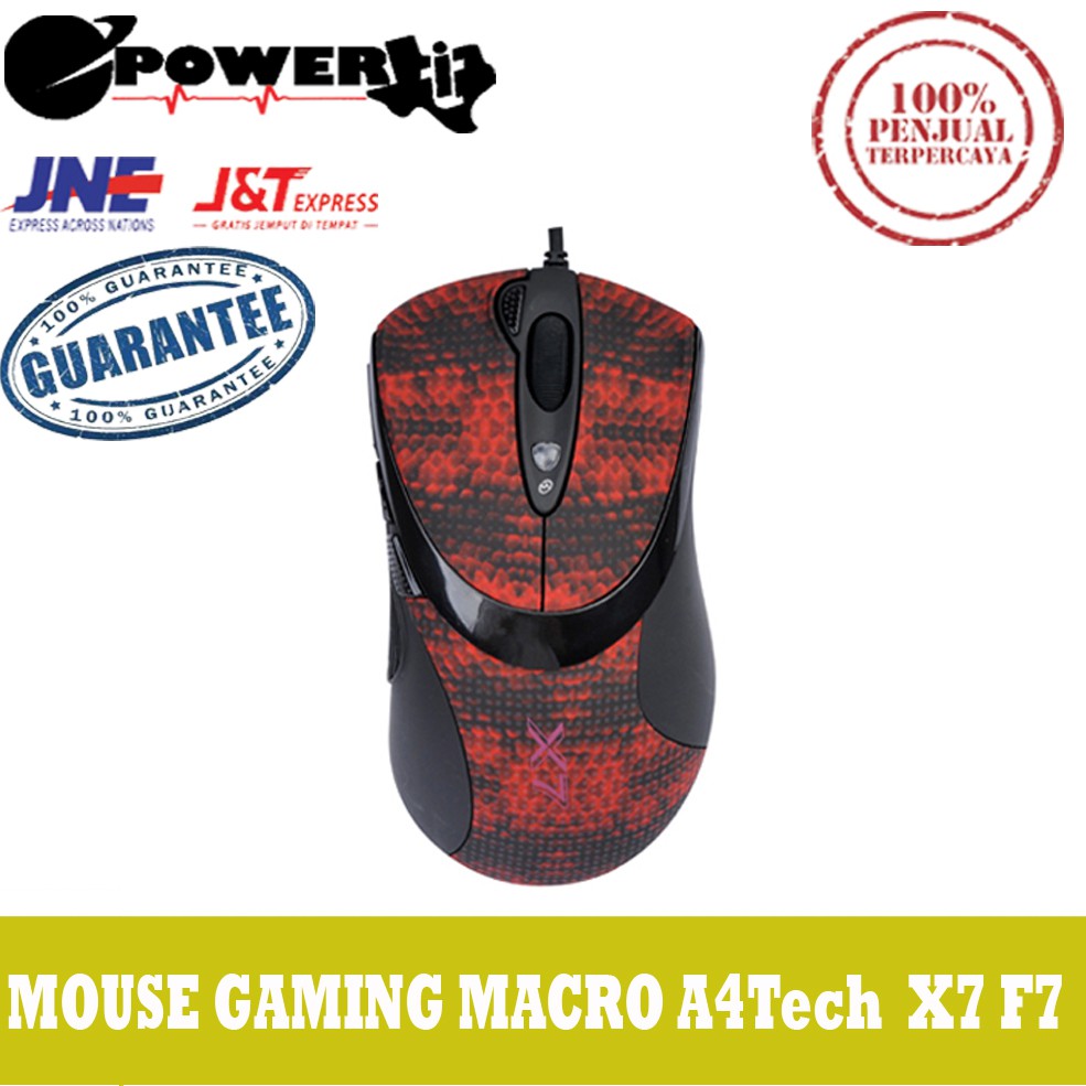 Jual Mouse Gaming A4Tech X7 F7 | Shopee Indonesia