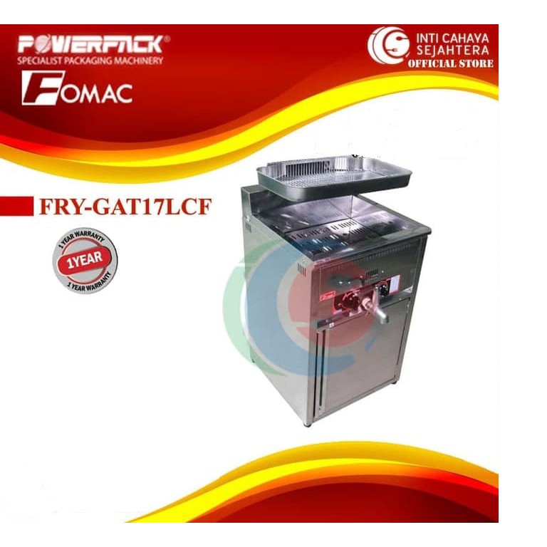 Jual Penggorengan Fomac / Deep Fryer 17 Liter FRY-GAT17LCF | Shopee ...