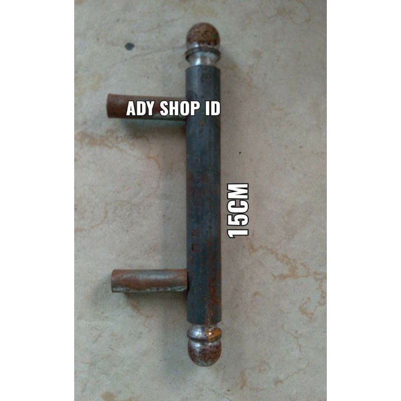 Jual ornamen pagar pintu besi handel bubut ukuran P~15cm beton 16mm ...