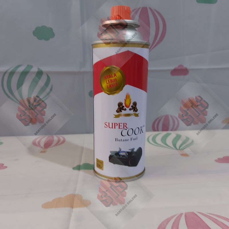 Jual Gas Kaleng Tabung Supercook 235 Gram | Shopee Indonesia