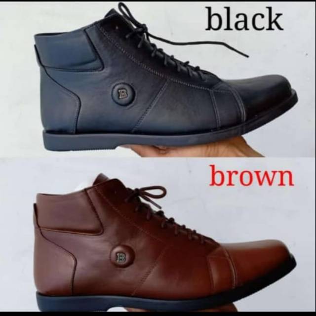 Jual sepatu pantofel kulit asli sepatu pantofel boot sepatu bally tali ...