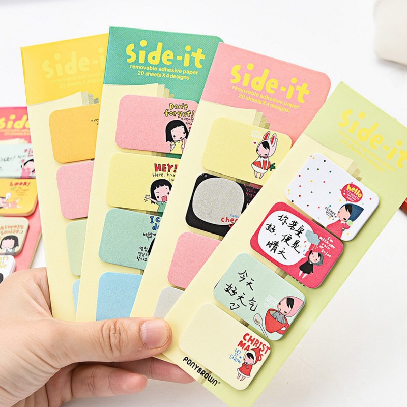 Jual STICKER NOTES SIDE IT TEMPELAN MEMO POST IT STIKER BUKU CATATAN ...