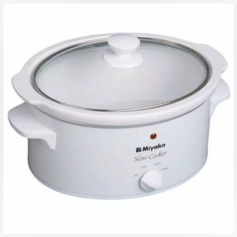Jual Miyako Slow Cooker | Penanak nasi lambat keramik | Shopee Indonesia