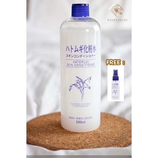 Jual TONER HATOMUGI 500ML ORIGINAL 100% Made in JAPAN🇯🇵 EXP 2024 ...