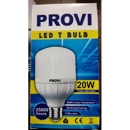 Jual LAMPU LED PROVI T 20W GARANSI | Shopee Indonesia