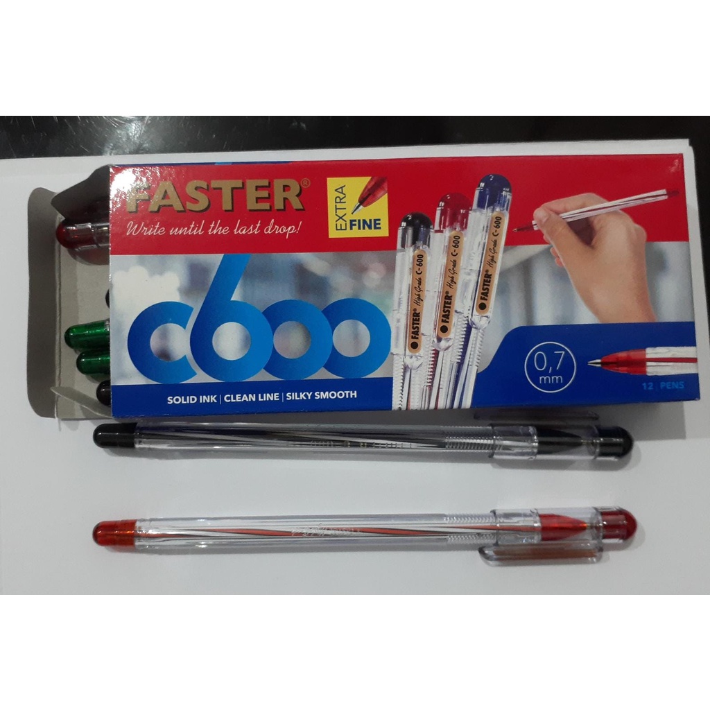 Jual Pen Faster C600 (1 lsn) | Shopee Indonesia