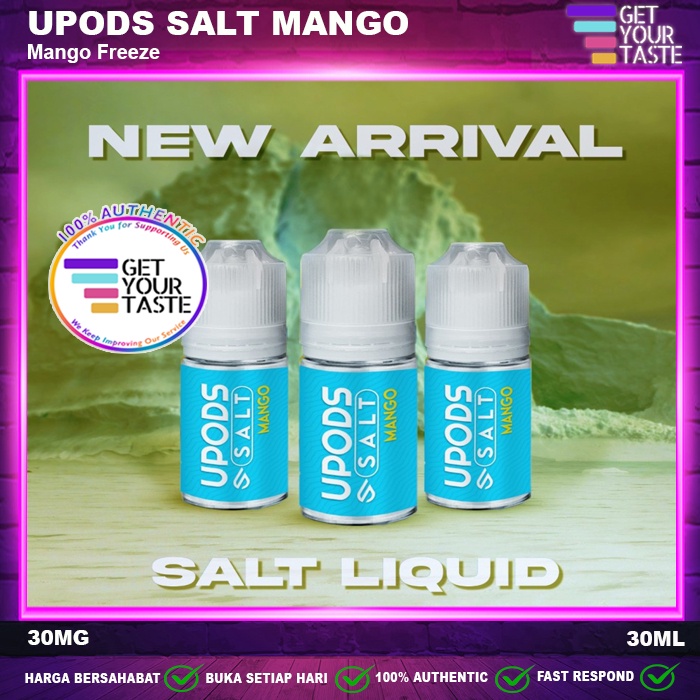 Jual Liquid Upods Salt Mango Salt Nic 30ML by Upod - Saltnic | Shopee ...