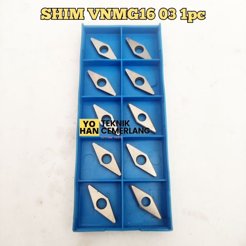Jual VNMG 16 Shim Sim Insert Bubut VNMG16 SV 1603 Bantalan Insert 1pc ...