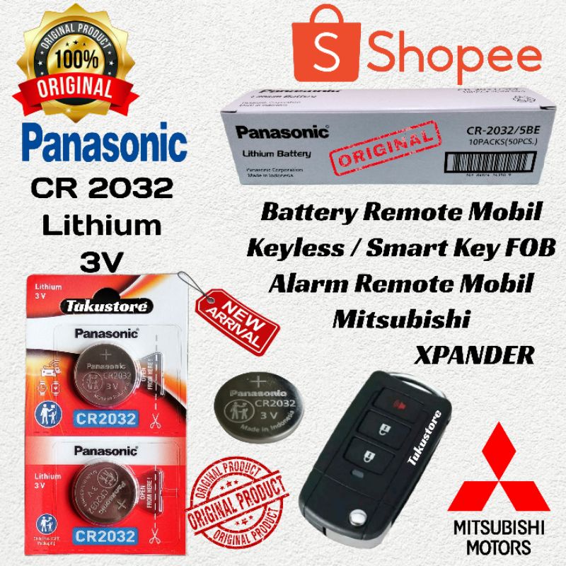 Jual Battery Xpander Baterai Remote Mobil Mitsubishi Xpader Baterai ...