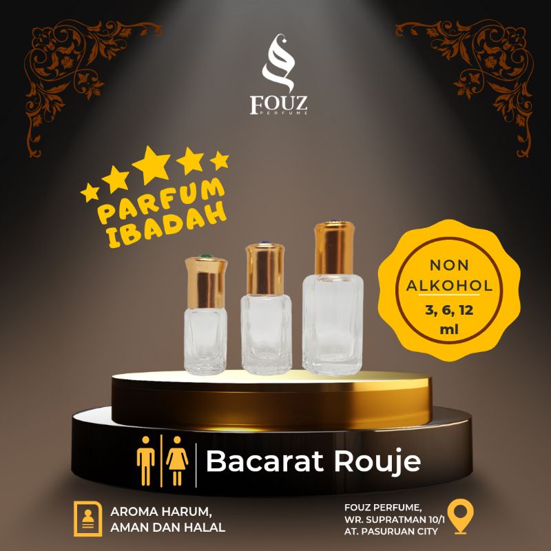 Jual Baccarat Rouge 540 Bacarat Original Arab Saudi Parfum Arab Surrati ...