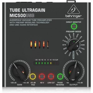 Jual Behringer MIC500 MIC 500 MIC-500 USB Tube Microphone Preamp MIC ...