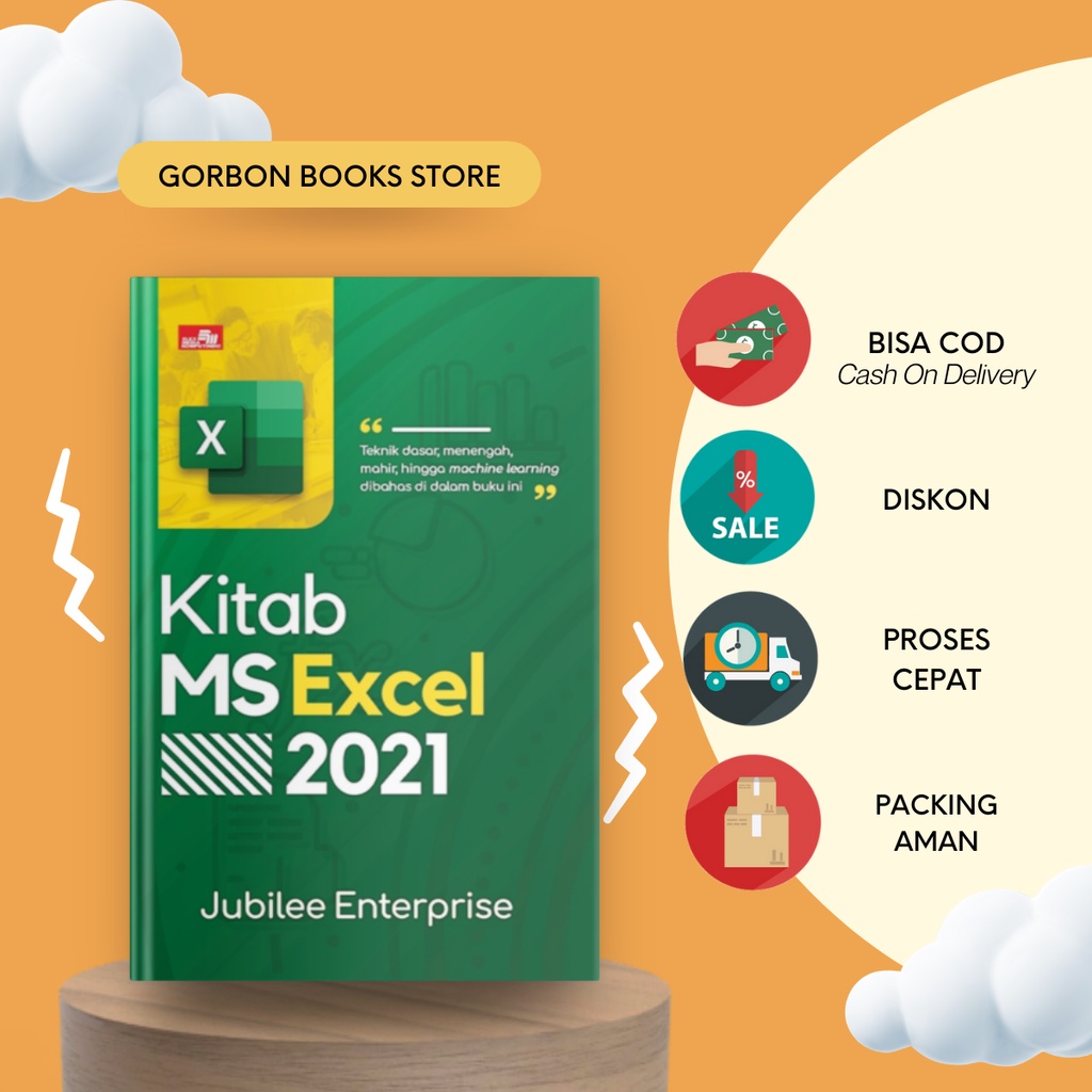 Jual Kitab MS Excel 2021 by Jubilee Enterprise | Shopee Indonesia