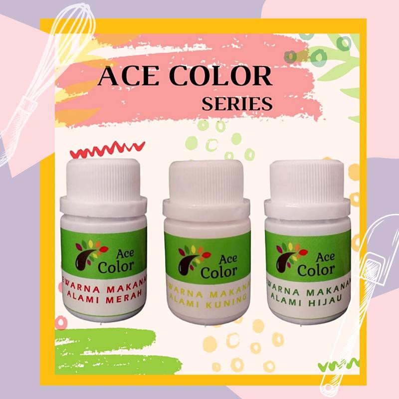 Jual ACE COLOR - Pewarna Makanan Alami/Natural Powder 30gram | Shopee ...