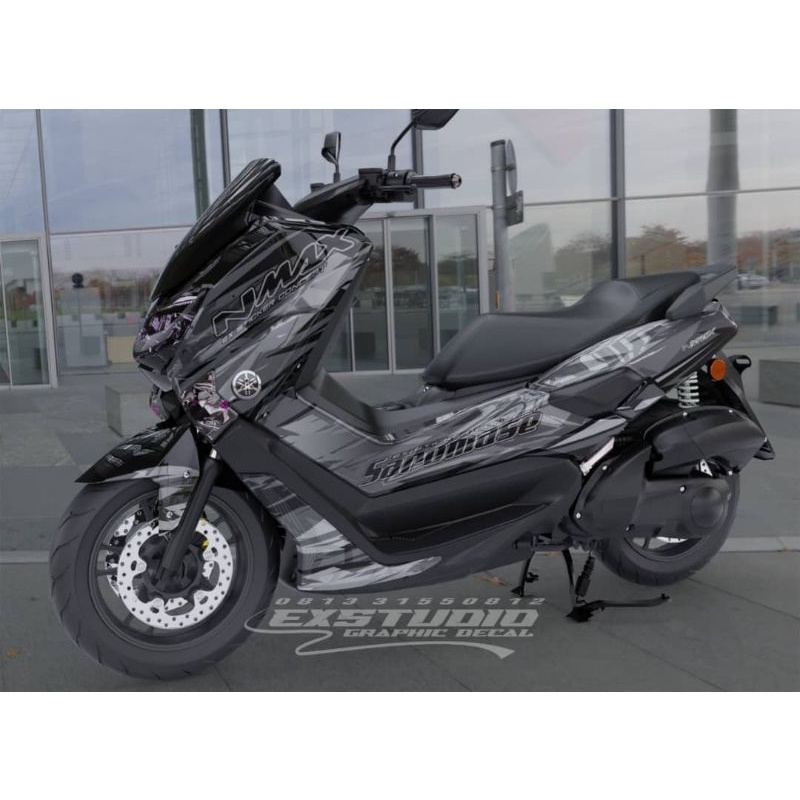 Jual Decal nmax old hitam/ full body /decal custom | Shopee Indonesia