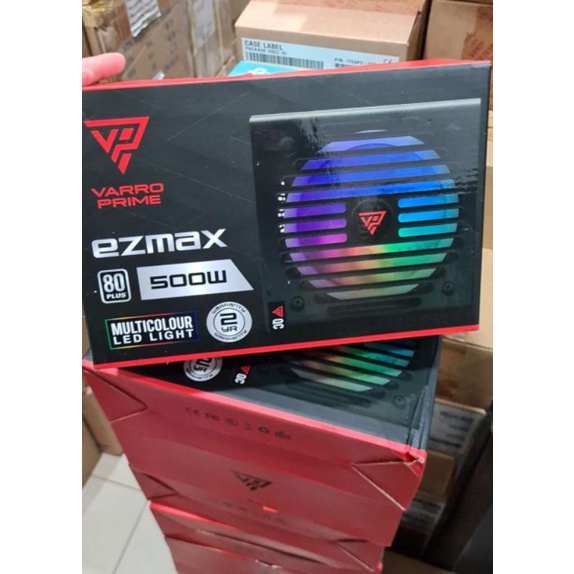 Jual PSU VARRO EZMAX RGB 80PLUS 500WATT POWER SUPPLY 8PIN 80+ | Shopee ...