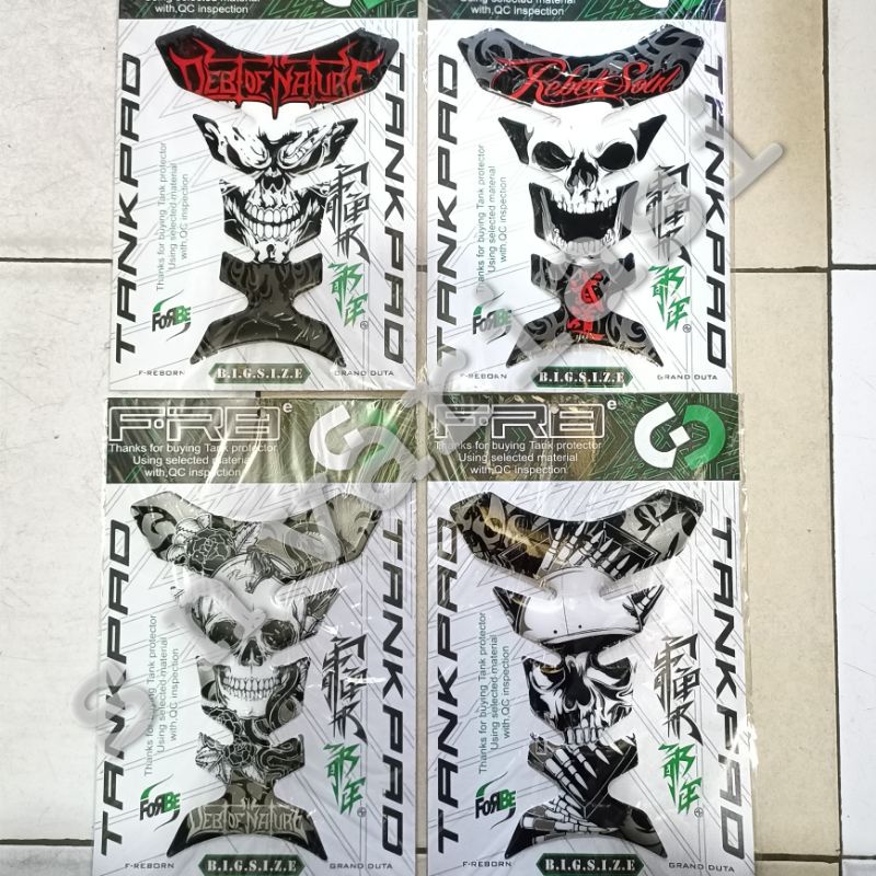 Jual TANKPAD motor cb cbr vixion r15 tiger verza mega pro rx king ninja ...