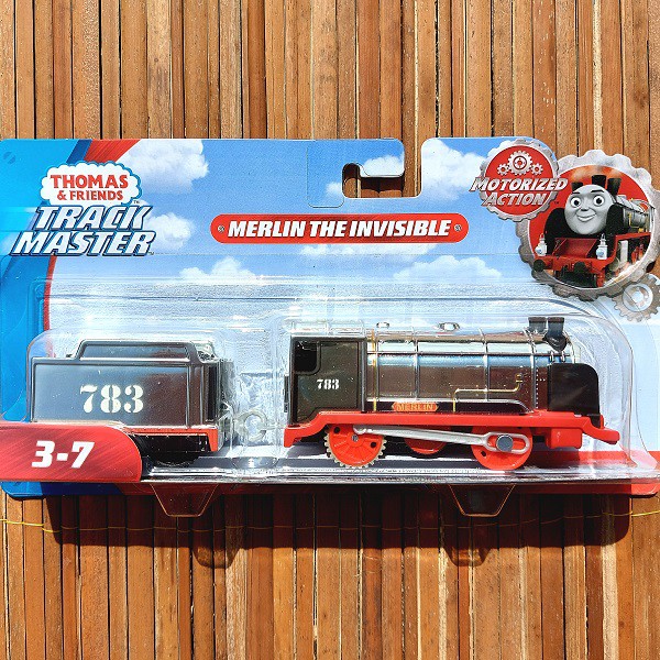 Jual THOMAS & FRIENDS TRACK MASTER MERLIN THE INVISIBLE - MOTORIZED ...
