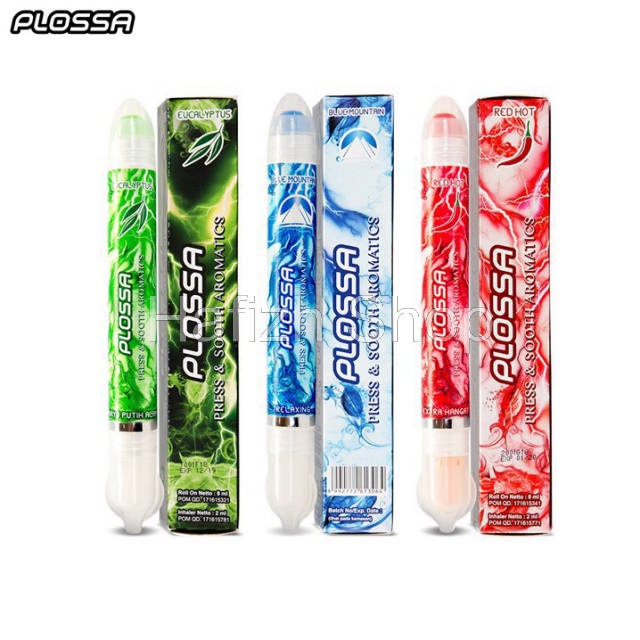 Jual Plossa Minyak Angin Aromatherapy 4 in1 Flossa Minyak Angin Roll On ...