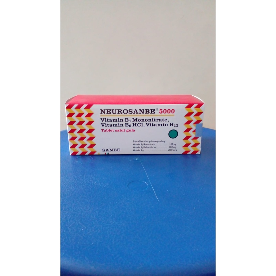 Jual Neurosanbe 5000 (1 Box = 10 Strip = 100 pcs) | Shopee Indonesia