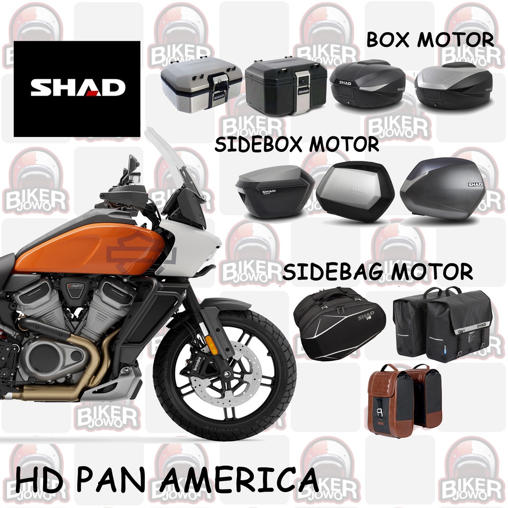 Jual Harley Davison Pan America1250 Bracket - Box - Sidebox - Sidebag ...